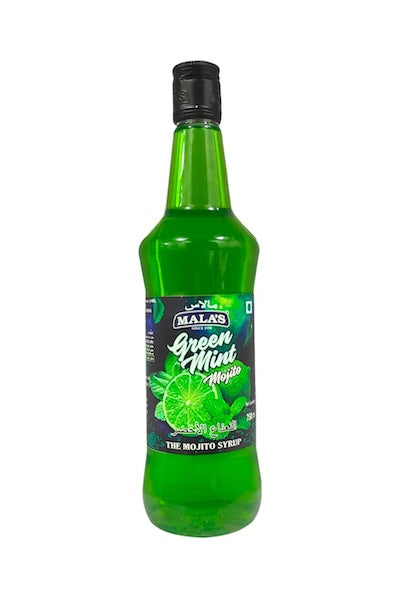 Mala's Mojito Green Mint Syrup | Sharbat & Squashes | Indian Sweets ...